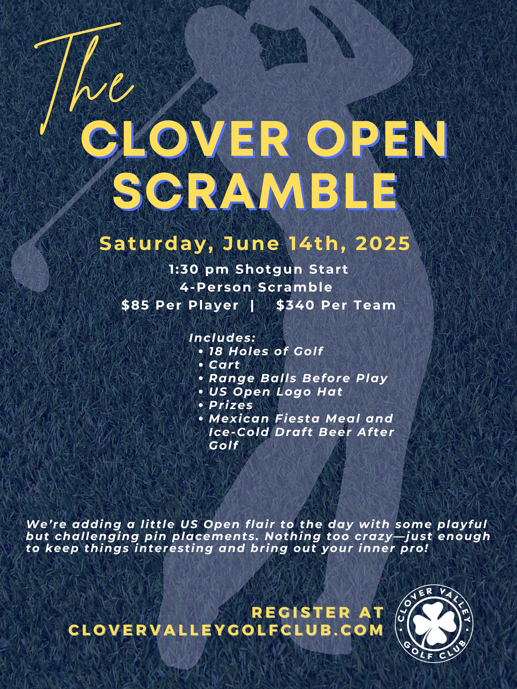 Clover Open Scramble - Clover Valley Golf Club